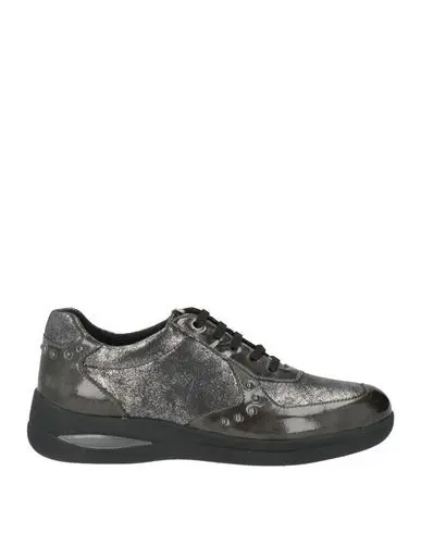 STONEFLY Leather And Textile Low-top Sneakers With Stud Embellishments