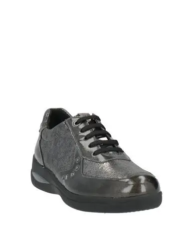 STONEFLY Leather And Textile Low-top Sneakers With Stud Embellishments