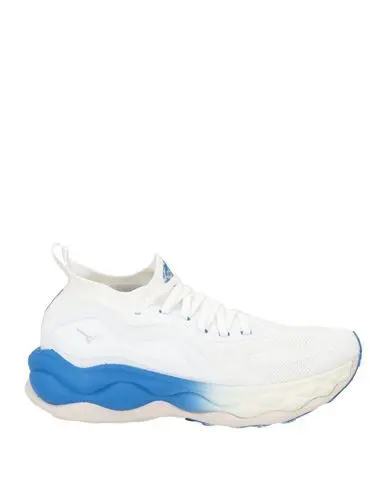 Mizuno Sneakers Size Textile Fibers, Synthetic Material - Off White