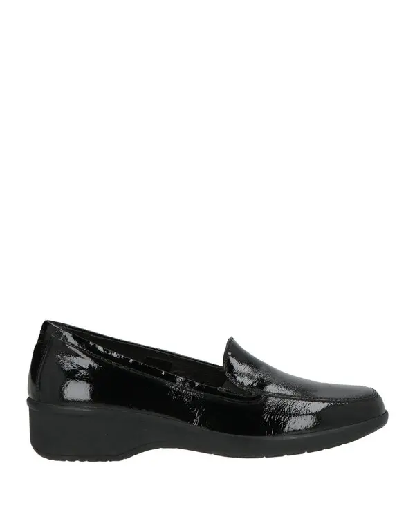 STONEFLY Leather Loafers With Wedge Heel