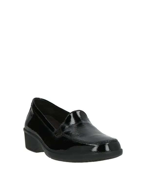 STONEFLY Leather Loafers With Wedge Heel