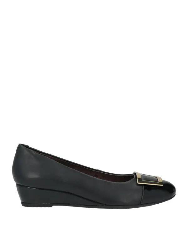 STONEFLY Leather Pumps With Appliqués