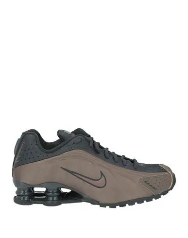 Nike Shox R4 Low Top Sneakers In Synthetic Material - Brown