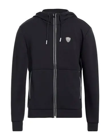 EA7 Sweatshirt Midnight Size Polyester, Viscose, Elastane - Blue