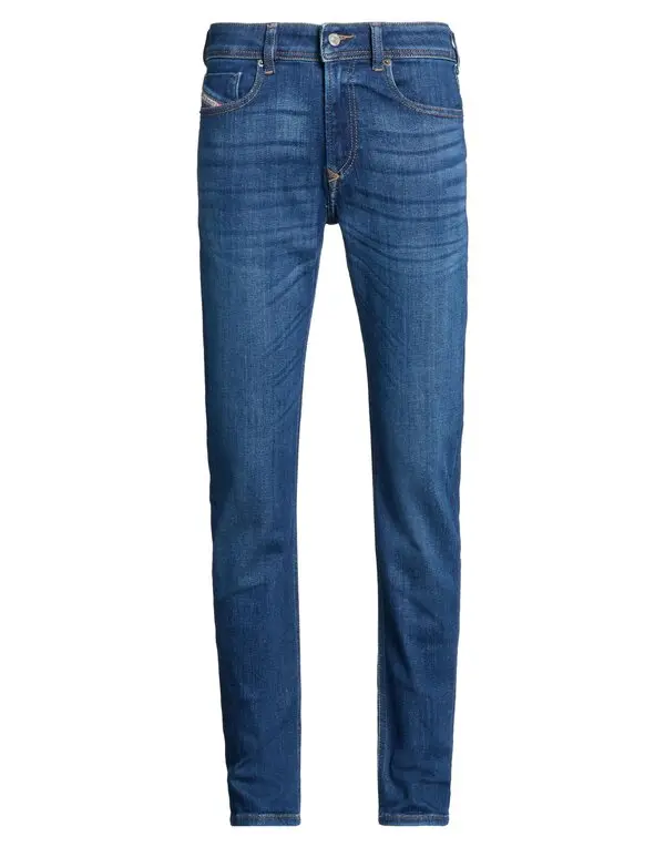 DIESEL® Skinny Jeans In Dark Wash Stretch Denim