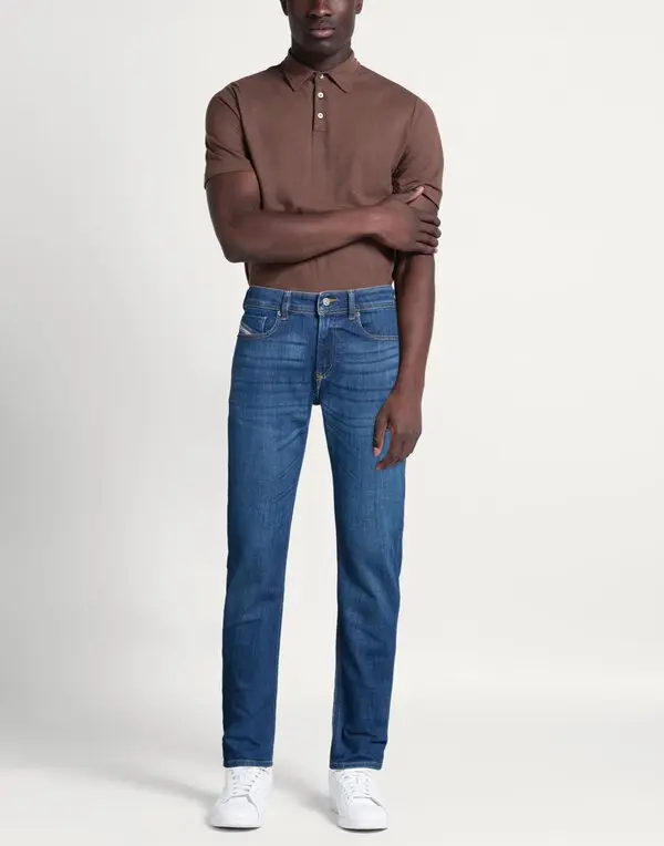 DIESEL® Skinny Jeans In Dark Wash Stretch Denim