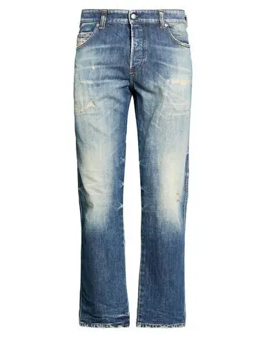 DIESEL® Straight-leg Faded Denim Jeans