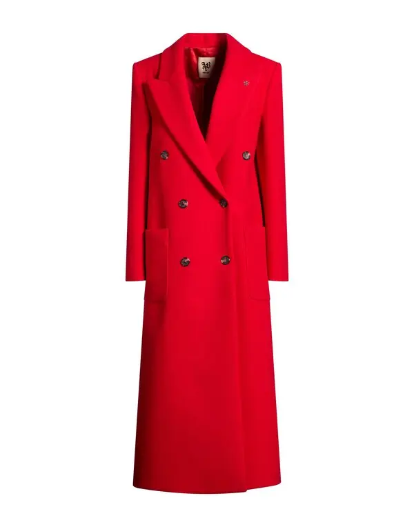 ANIYE BY Double-breasted Felt Coat