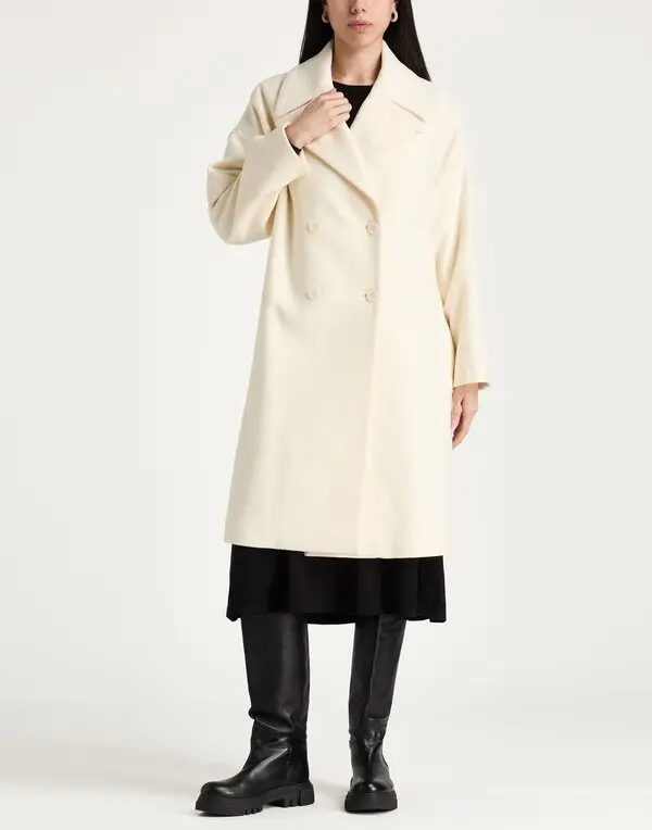 Eleventy Wool Double-breasted Coat