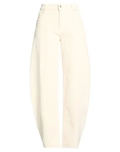 VICOLO Tapered Corduroy Pants - Beige