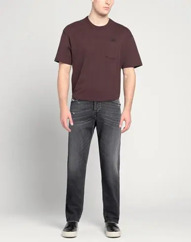 DIESEL® Tapered Fit Jeans With Distressed Details