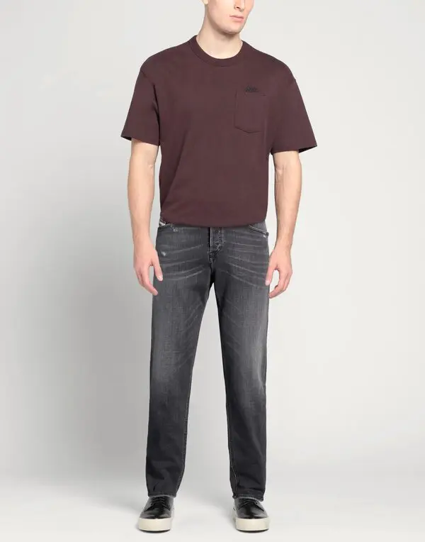 DIESEL® Tapered Fit Jeans With Distressed Details