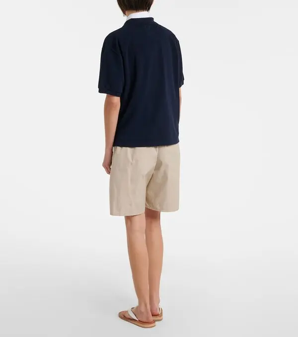 Miu Miu Cotton-blend Bermuda Shorts