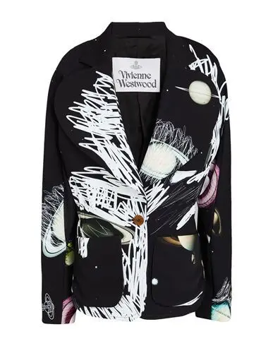 VIVIENNE WESTWOOD Single-breasted Printed Blazer