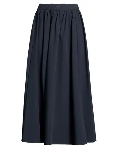 Herno Midi Skirt In Midnight Polyamide And Elastane - Blue