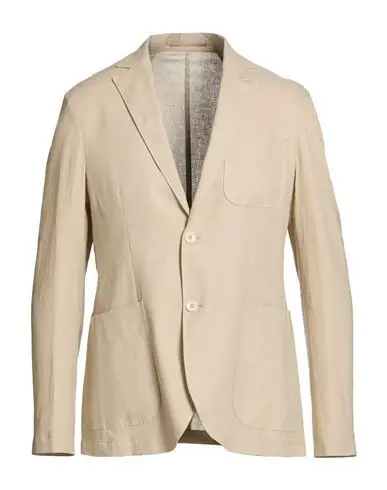 AT.P.CO Single-breasted Linen Blend Blazer