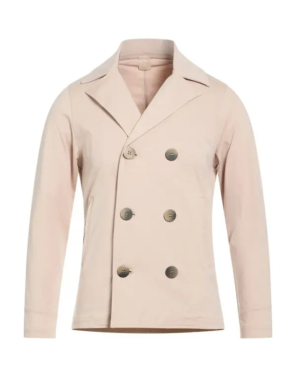 H953 Double-breasted Cotton Blend Blazer
