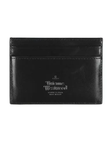 VIVIENNE WESTWOOD Cardholder Leather - Black