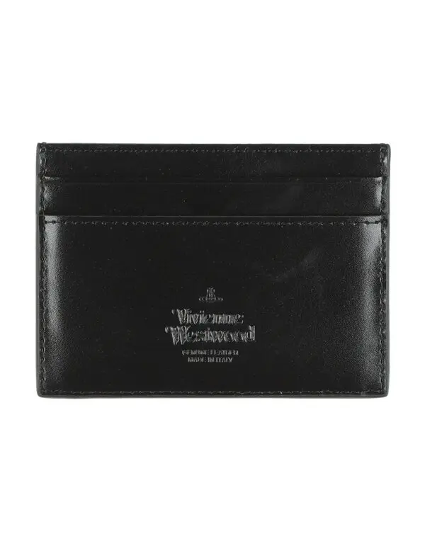 VIVIENNE WESTWOOD Cardholder Leather - Black