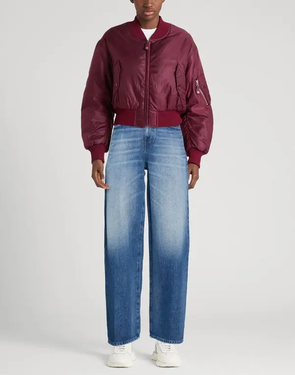 DIESEL® Cotton Wide-leg Jeans - Blue
