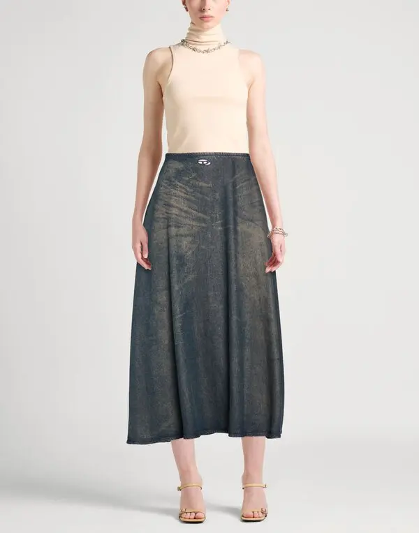 DIESEL® Lyocell Denim Circle Skirt