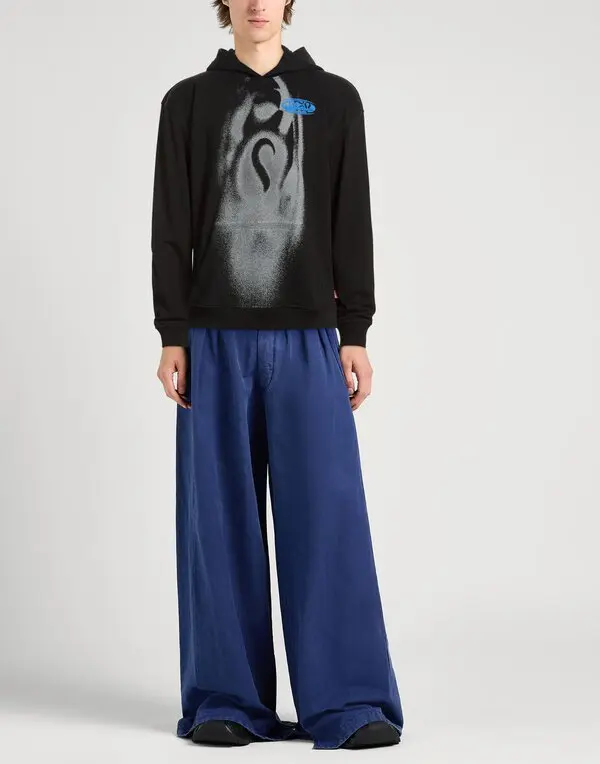 DIESEL® Cotton And Polyester Blend Sweatshirt With Graphic Print