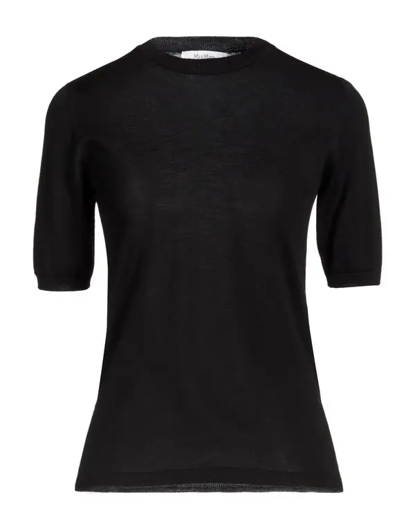 Max Mara Virgin Wool Knit Crewneck Sweater