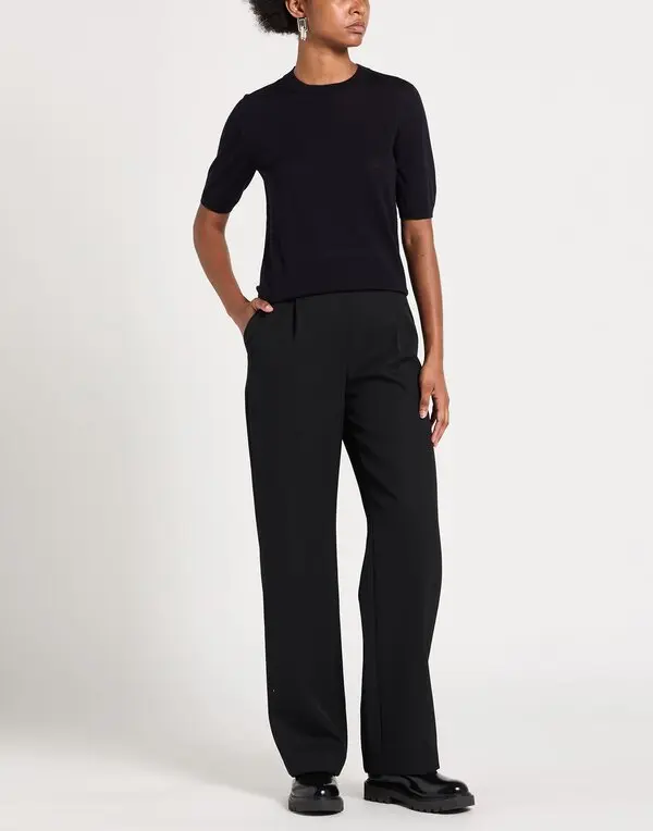 Max Mara Virgin Wool Knit Crewneck Sweater - Blue