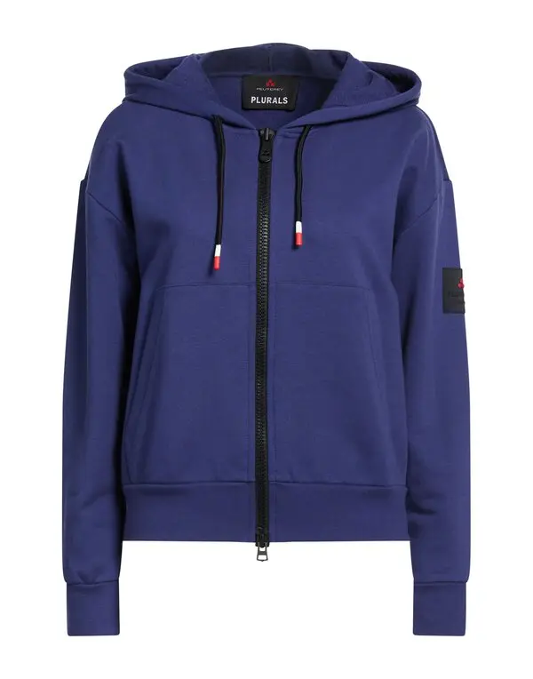 Peuterey Cotton French Terry Zip-up Hoodie With Logo Detail