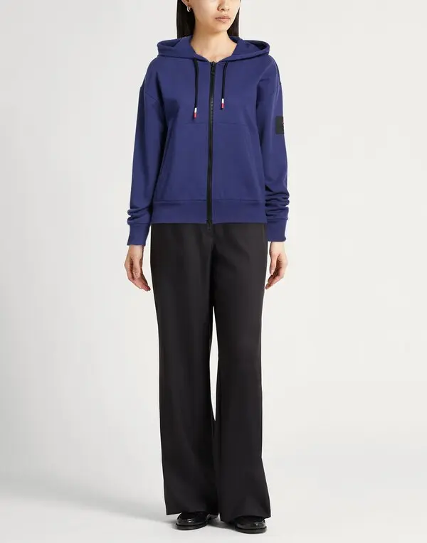 Peuterey Cotton French Terry Zip-up Hoodie With Logo Detail