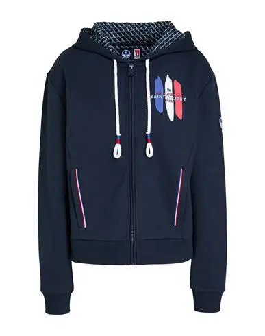 NORTH SAILS Full-zip Hooded Sweatshirt With Graphic Print