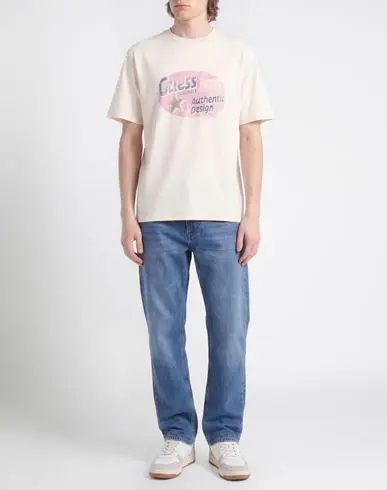Guess T-shirt Size Cotton - Ivory
