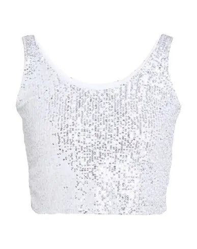 ALESSANDRA GALLO Sequin Embellished Cropped Top
