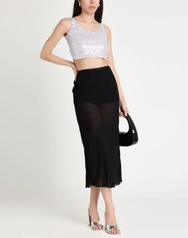 ALESSANDRA GALLO Sequin Embellished Cropped Top