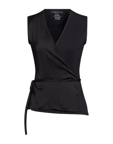 Majestic Filatures Sleeveless Wrap Top With Tie Fastening