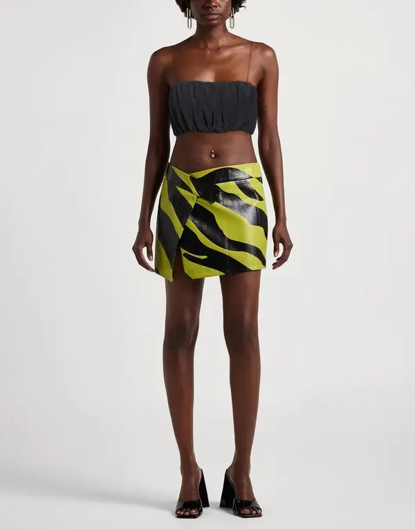 SUOLI Acetate And Silk Crop Top