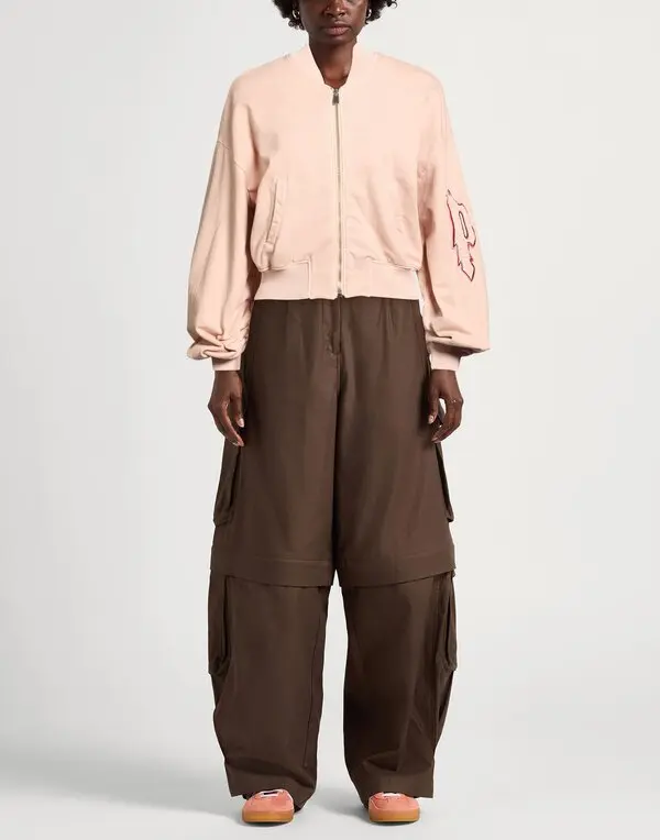 Pinko Light Cotton Sweatshirt With Embroidered Logo