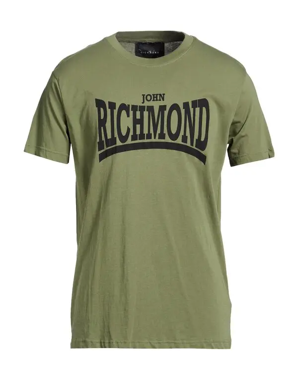 John Richmond T-shirt Size Cotton - Green