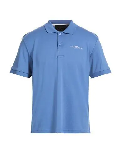 John Richmond Polo Shirt Size Cotton - Azure