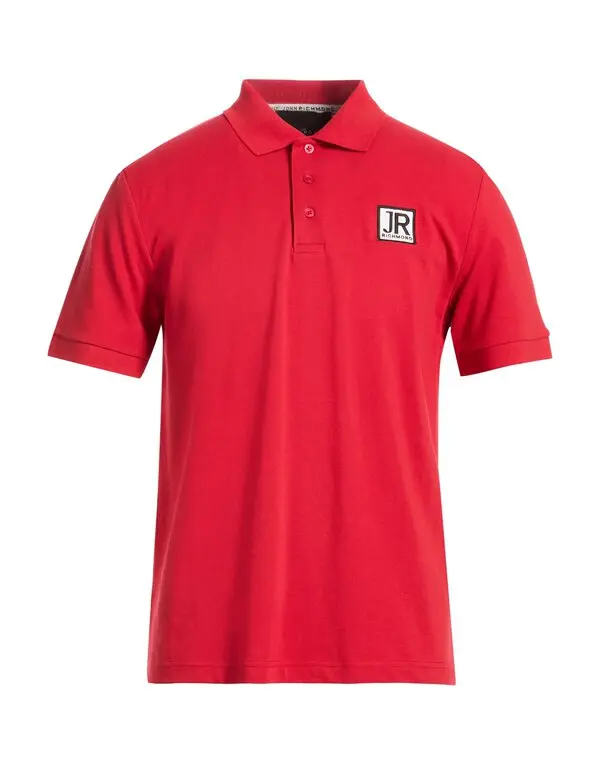 John Richmond Polo Shirt Size Cotton - Red