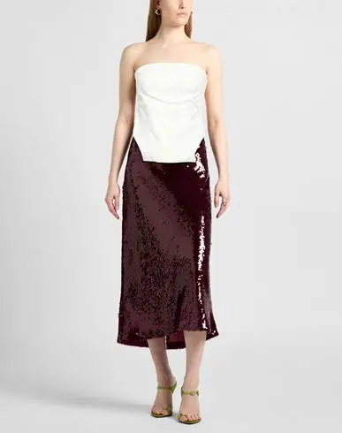 Liviana Conti Strapless Crocodile-print Tube Top