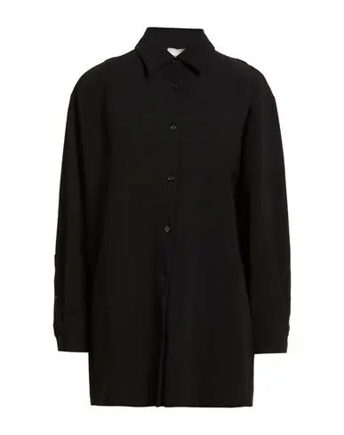 ALYSI Crème Shirt Size Polyester, Viscose, Elastane - Black