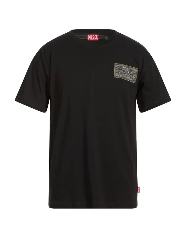DIESEL® T-shirt Size Cotton - Black