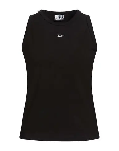 DIESEL® Cotton Elastane Tank Top - Black