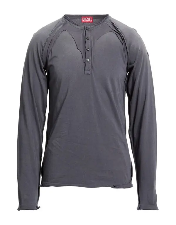 DIESEL® Cotton Henley T-shirt