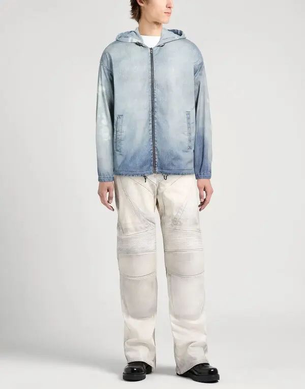 DIESEL® Casual Denim Effect Jacket - Blue