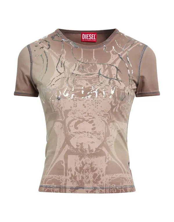DIESEL® Cotton Elastane Printed T-shirt