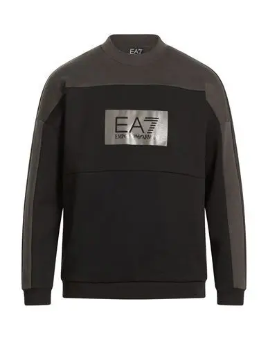 EA7 Cotton & Polyester Crewneck Sweatshirt