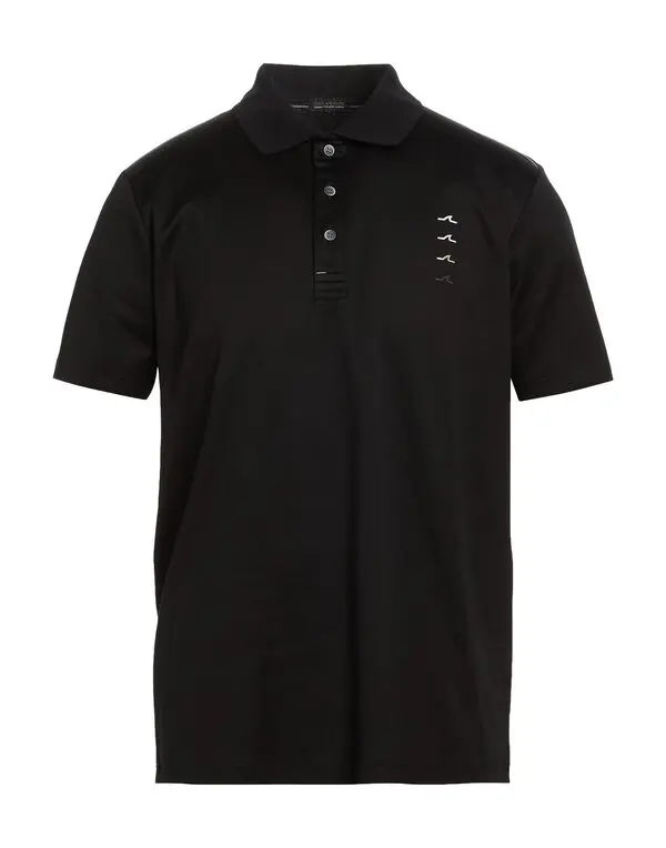 Paul & Shark Polo Shirt Size Cotton - Black
