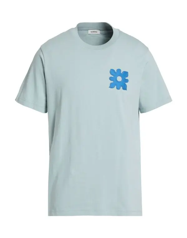 Sandro T-shirt Size Cotton - Blue